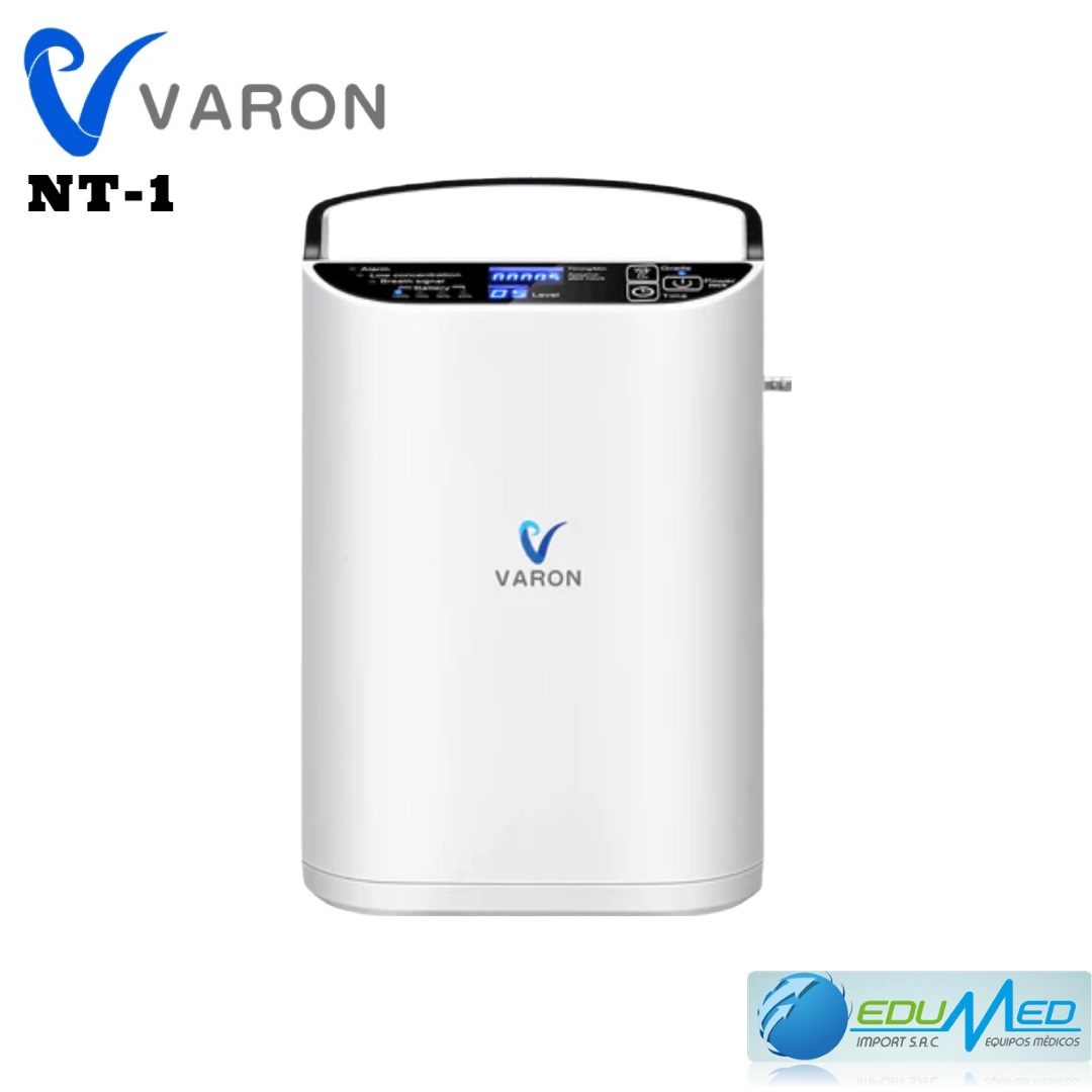 CONCENTRADOR DE OXIGENO PORTATIL DE 5 L VARON NT-1 - EDUMED SAC