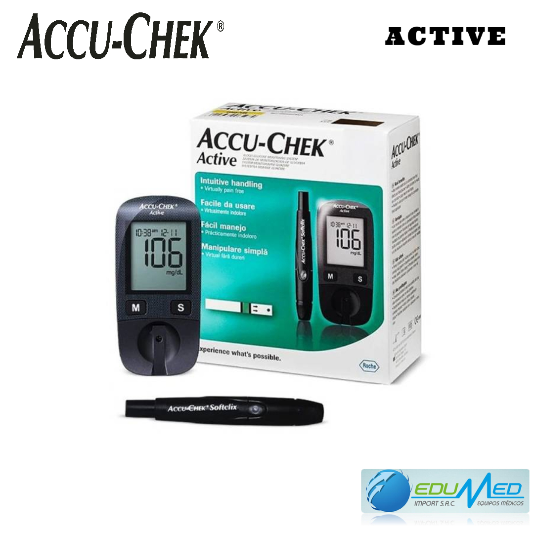 GLUCOMETRO ACCU-CHEK ACTIVE - EDUMED SAC