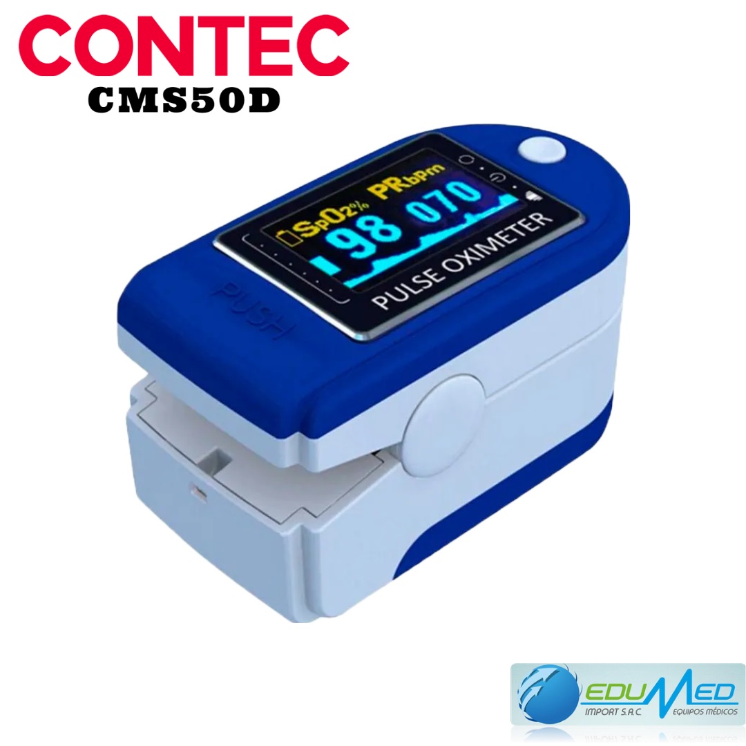 OXIMETRO DE PULSO CONTEC|CMS50D - EDUMED SAC